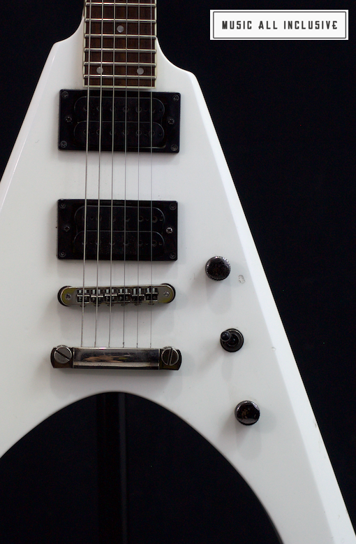 Fernandes Vortex X08 Hh White Flying V – Music All Inclusive